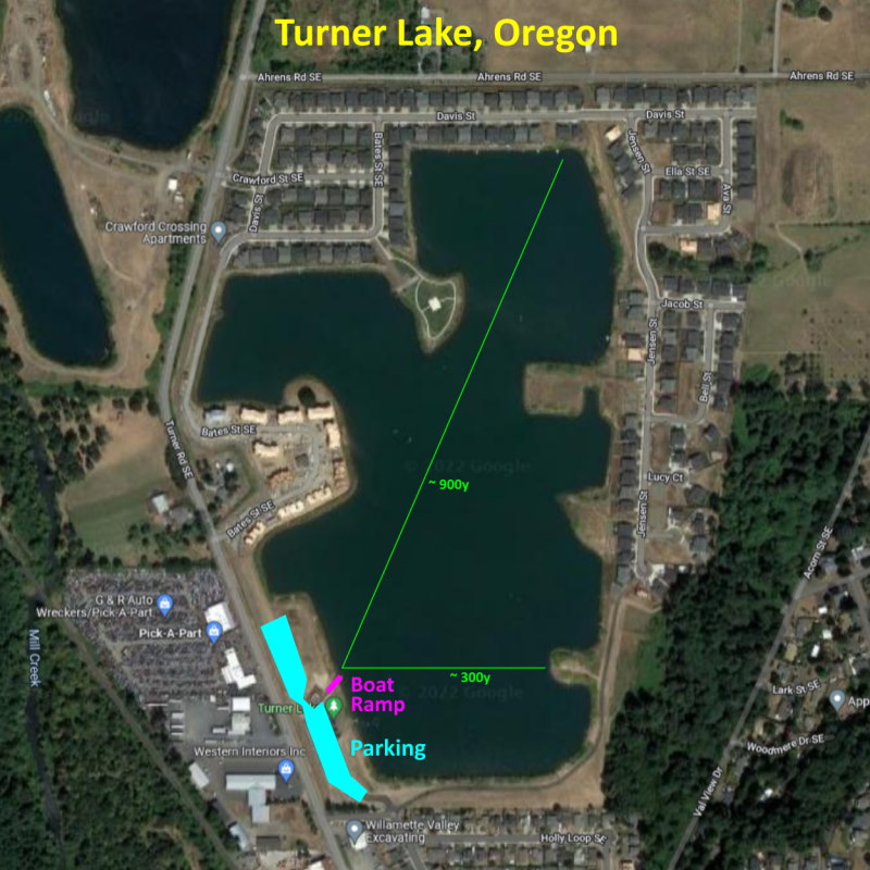 Turner Lake Map 800×800 | Mediterra Swim